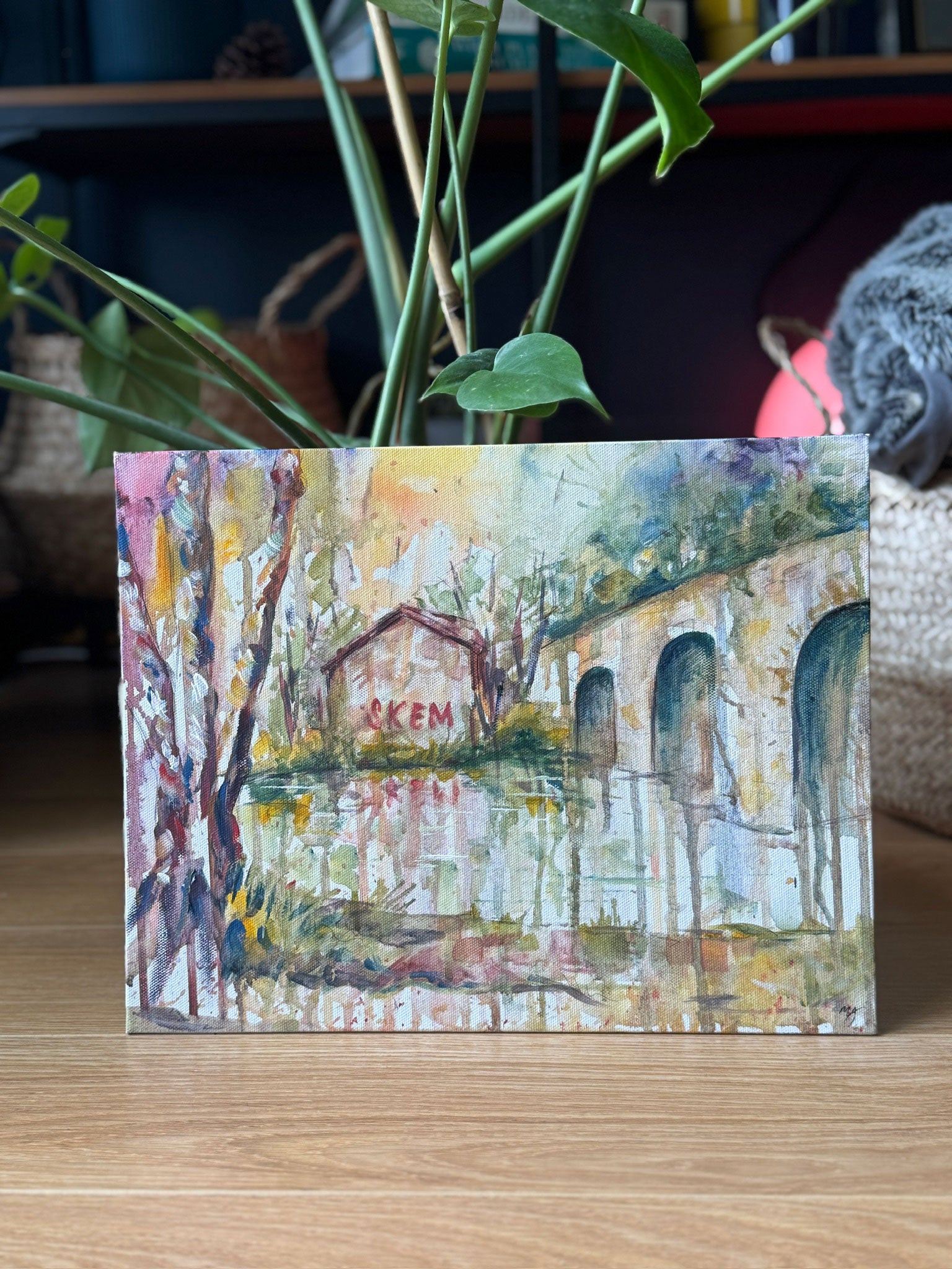 Skem tagging at Shaws Bridge